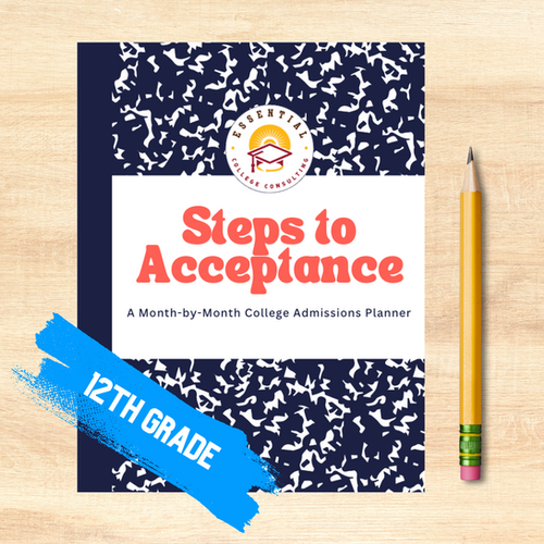 12th Grade Steps to Acceptance Planner | ECC