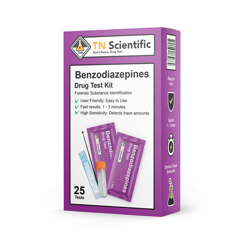 TN Scientific | Benzodiazepines Test Strip Drug Test Kits | 2 - 100 ...