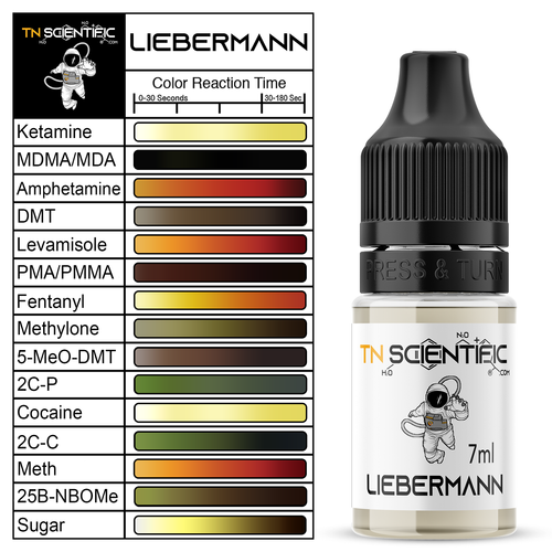 TN Scientific | Liebermann Reagent Drug Testing Kit | TNScientific.com