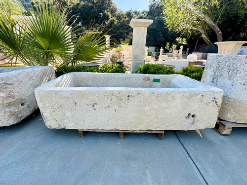 LIMESTONE TROUGH REF.SY.1124G | Charme Dantan