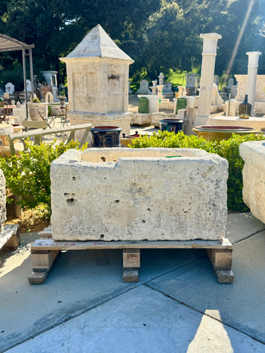 LIMESTONE TROUGH REF.LBC.1124E | Charme Dantan