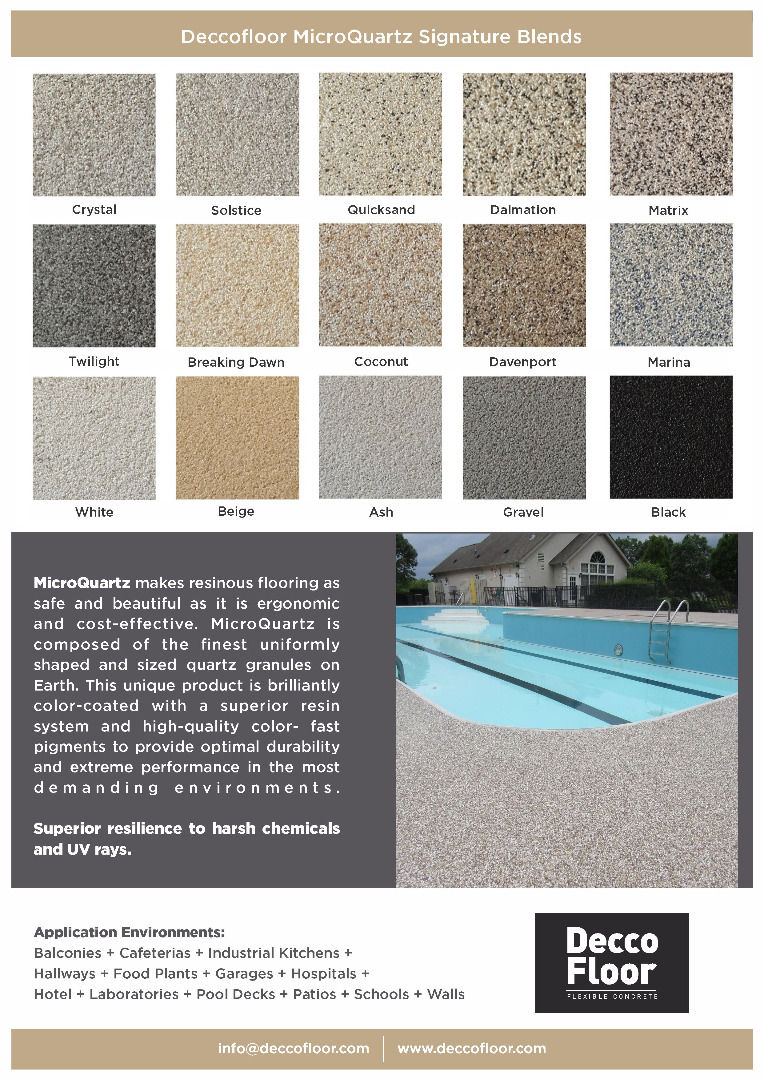 Microquartz Floors in Miami