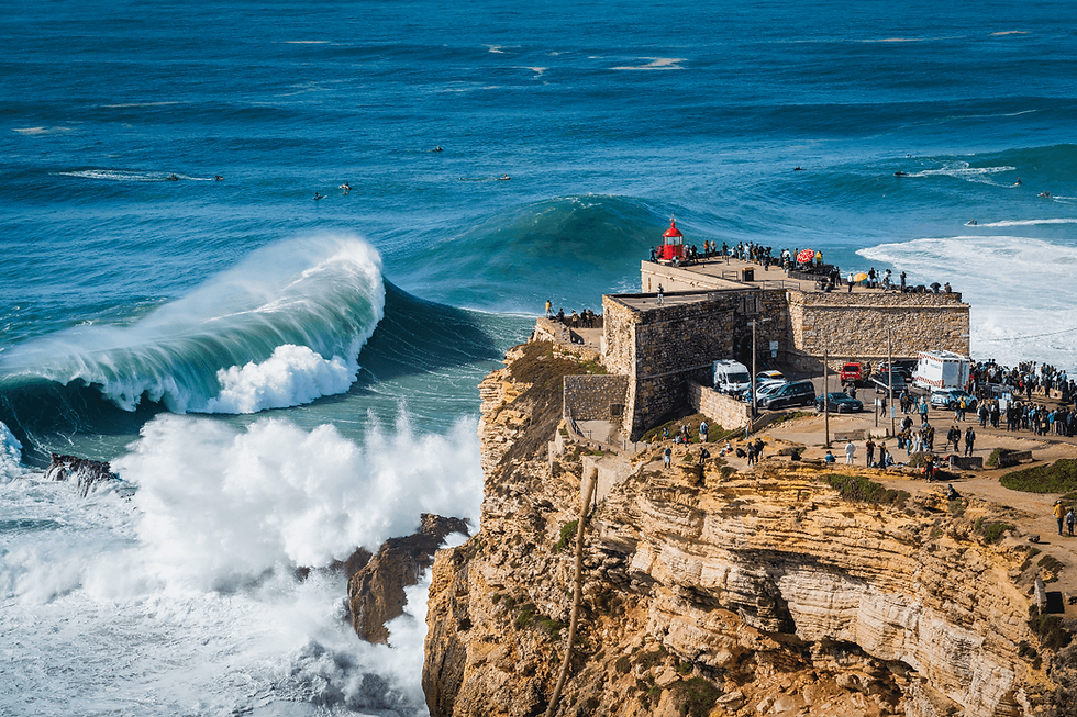 Discover the giant waves of Nazare’s North Canyon