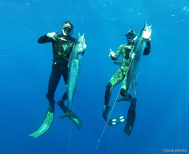 Double Ono (Wahoo) Action!