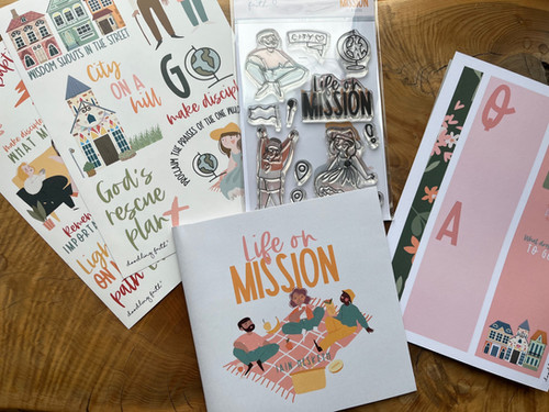 Life on Mission Bible journaling kit | Doodling Faith