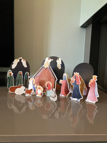 Nativity Interactive Pop-up Scene | Doodling Faith