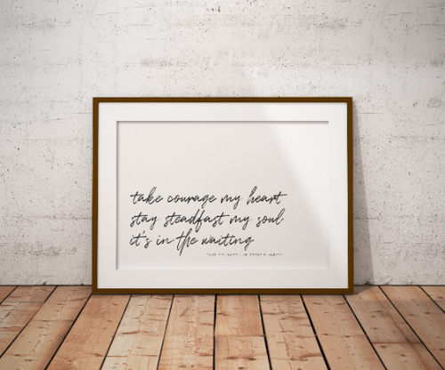Take Courage my Heart - Kristene DiMarco