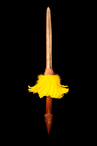 YELLOW FEATHER PAHOA - HAWAIIAN TRADITIONAL WEAPON | Havaikiart