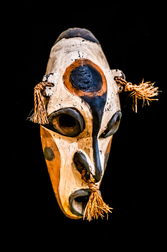WOMBUM VILLAGE CANOE MASK - PAPUA NEW GUINEA | Havaikiart