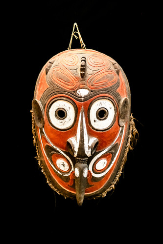 ANGORAM VILLAGE HOUSE MASK - PAPUA NEW GUINEA | Havaikiart