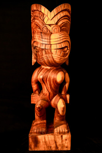 36" HAWAIIAN KU TIKI -BISHOP MUSEUM REPLICA | Havaikiart