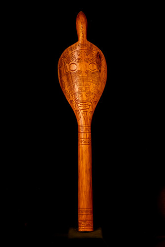 MARQUESAN CEREMONIAL DANCE PADDLE | Havaikiart
