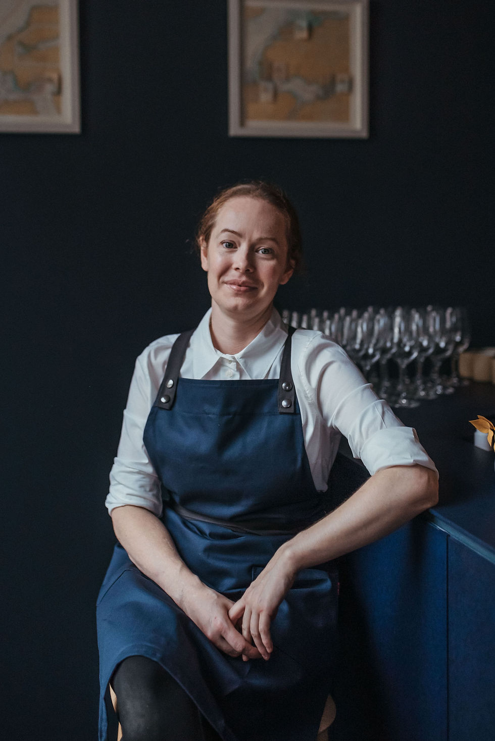 Co-Owner & Chef Roberta Hall McCarron of The Little Chartroom ...