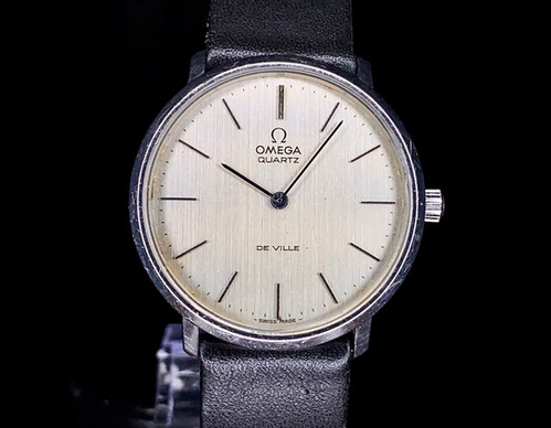 1970s Omega De Ville Quartz Stainless Steel dress watch 1910044 Cal ...