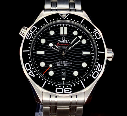 2023 Omega Seamaster Co-Axial Master Chronometer 300 Diver 210.30.42.20 ...