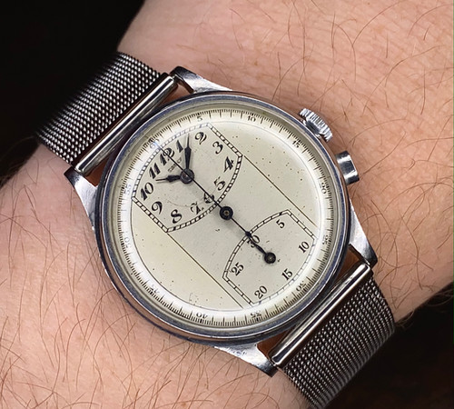1930s Private Label Gallet Series 1 Multi-Chron Regulator Chronograph ...