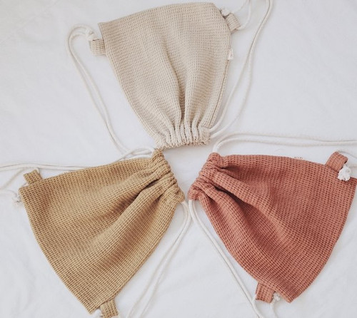 Handmade Cotton Drawstring Bag | pla pla Free Play