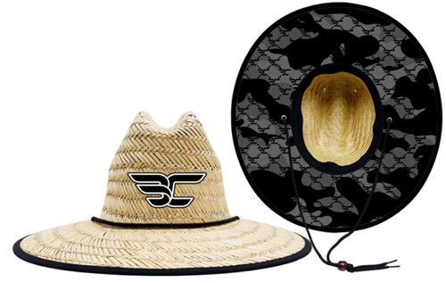 BC Monogrammed Straw Hat | BC