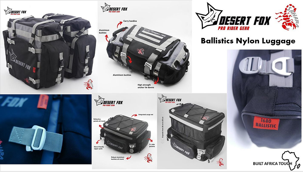 Ballistic Nylon Luggage. Beyond Tough.
