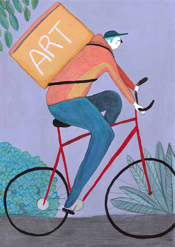 Art Delivery | ilustration