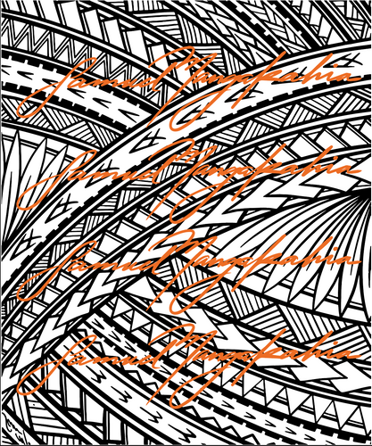 Polynesian Coloring Page | Hamiora