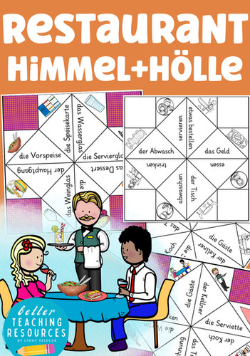 im Restaurant - Himmel und Hölle Spiel Deutsch DAZ | Thema Essen und ...