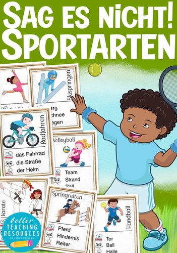 Sport Sag es nicht Spiel Grundschule | Deutsch DAZ Wortschatz