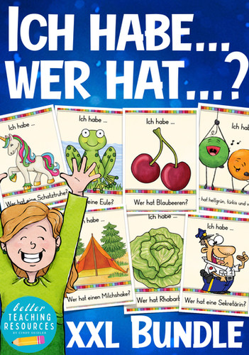 Ich habe, wer hat? Spiele Materialpaket XXL | Unterrichtsmaterial Paket ...