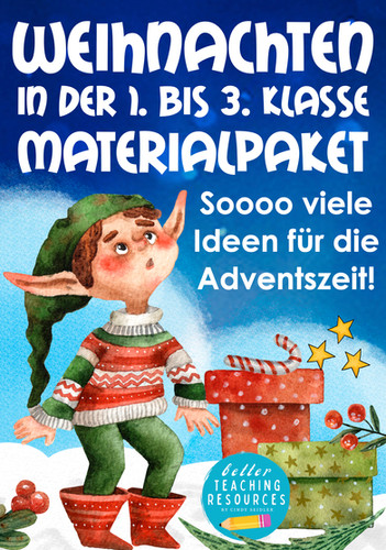 Weihnachten XXL Materialpaket 1. bis 3. Klasse Deutsch und Religion ...