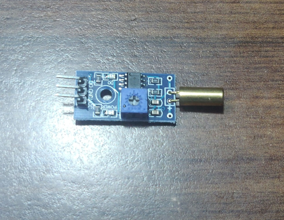 Interfacing Tilt Sensor With Arduino Uno