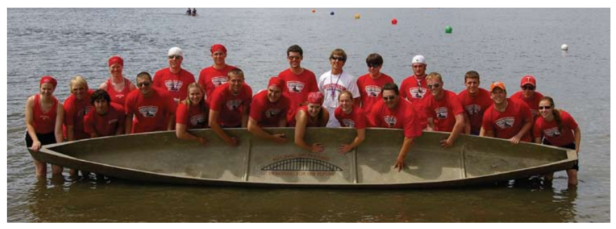 THE CONCRETE CANOE COMPETITION