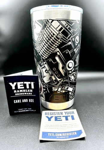Yeti Rambler Mechanical Full Wrap - Custom 20oz Tumbler