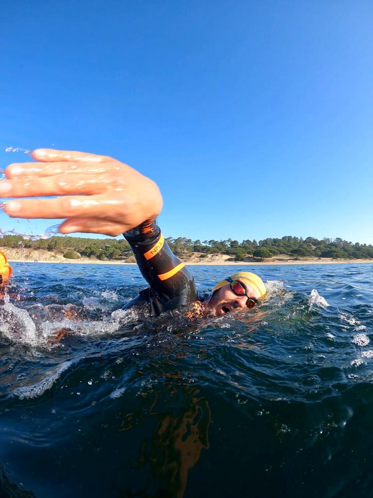 Open Water Swim in Sesimbra Bay | SwimTogether