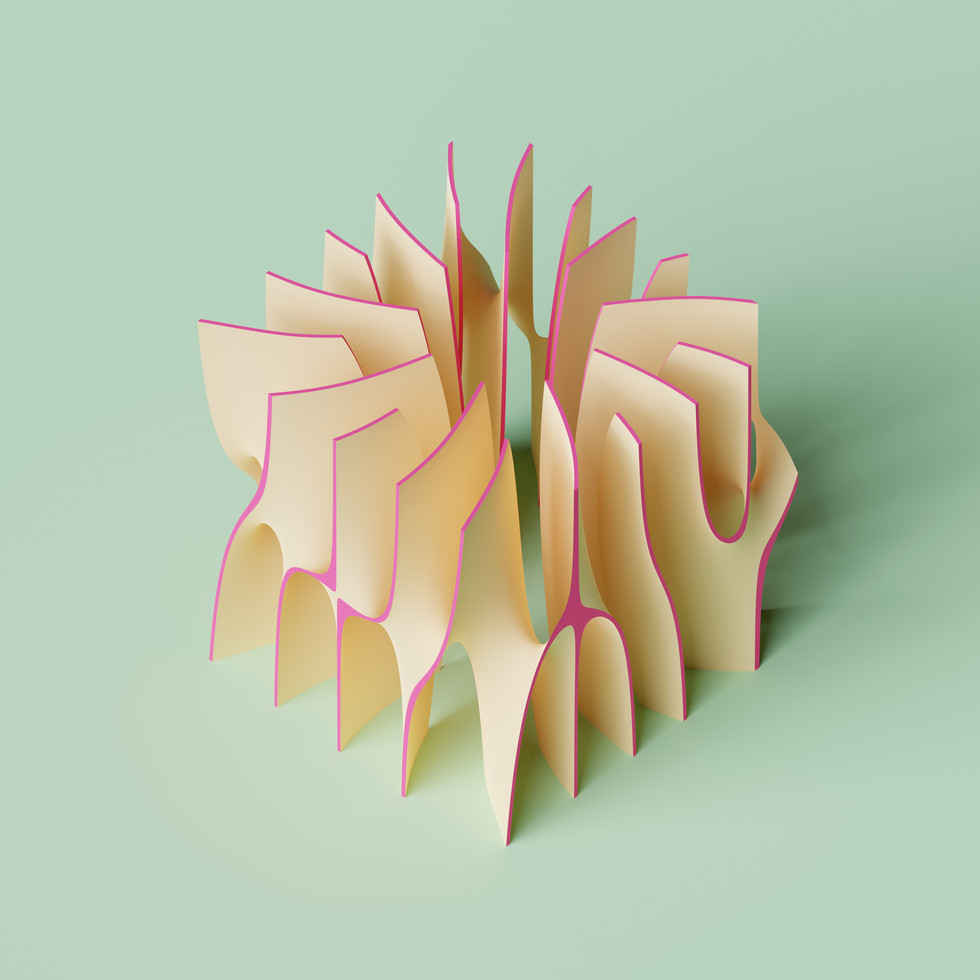 Mobius Surface Cube | JuneLee Architecture