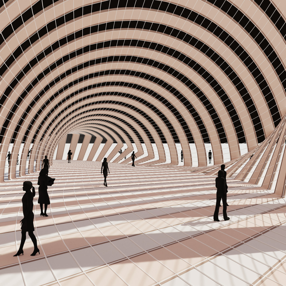 Parametric Shell Pavilion | JuneLee Architecture