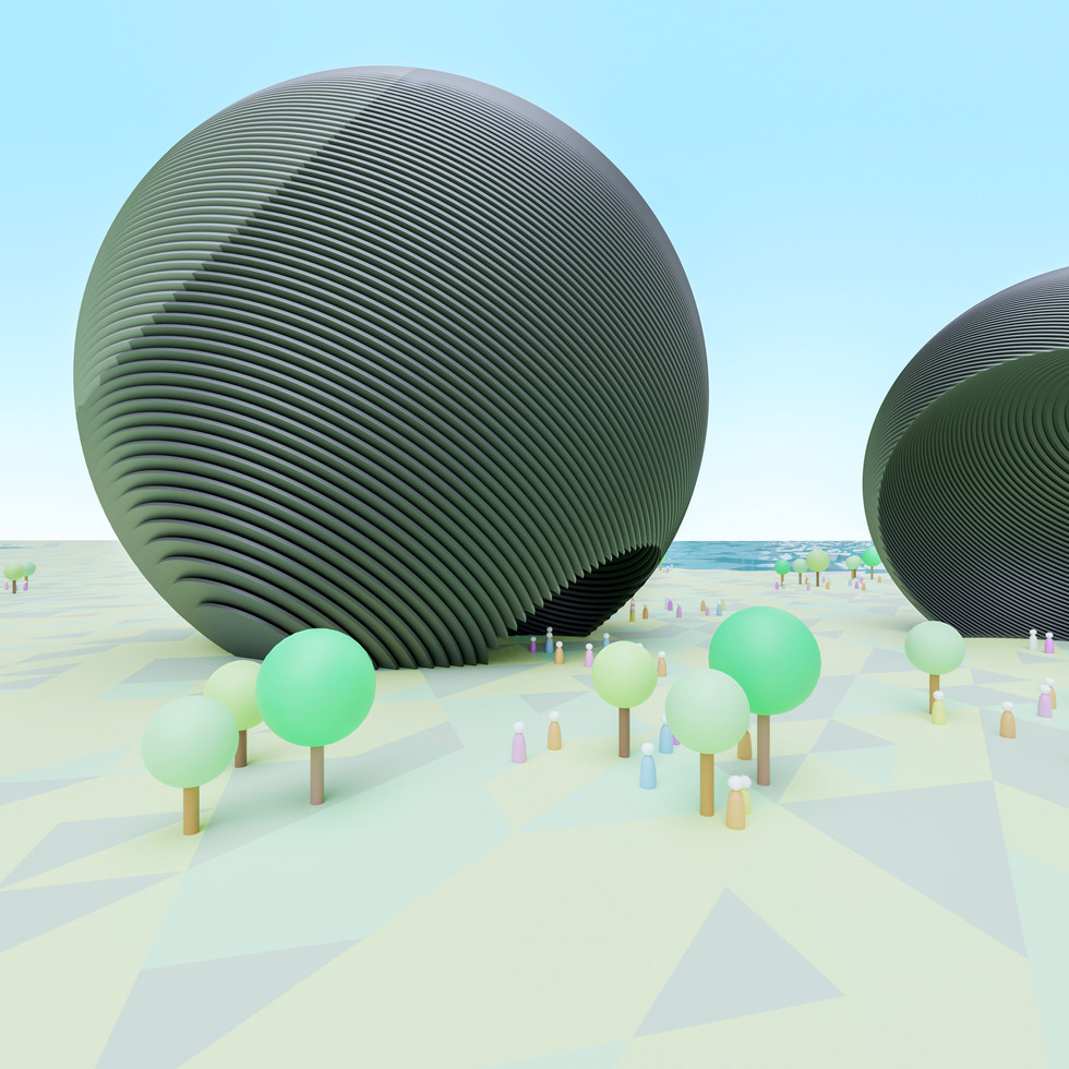 Boolean Sphere | JuneLee Architecture