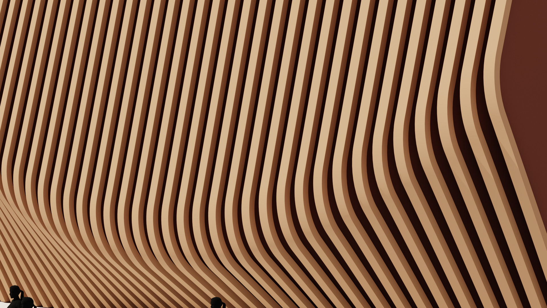 Vertical Louver Facade | JuneLee Architecture