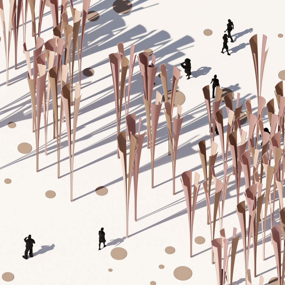 Clover Column Pavilion | JuneLee Architecture