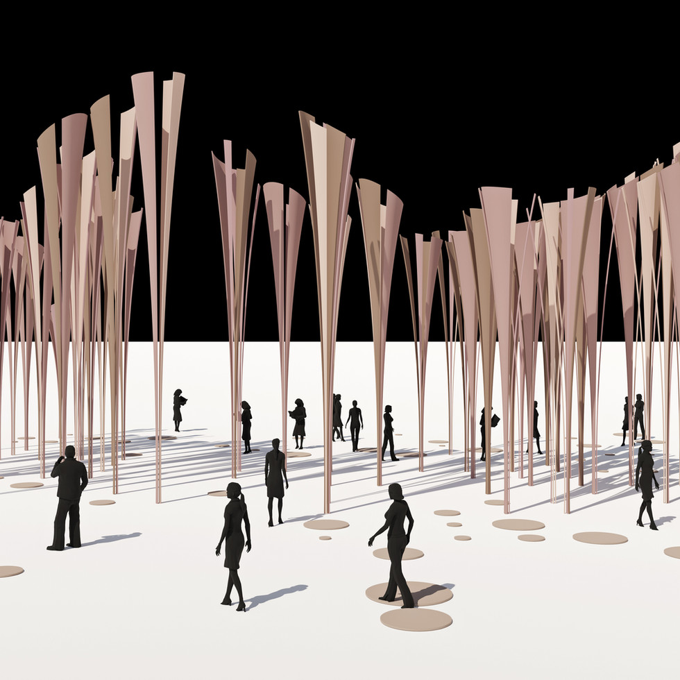 Clover Column Pavilion | JuneLee Architecture