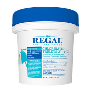 Regal Chlorinated Tablets 3" | Angie's Pool & Spa