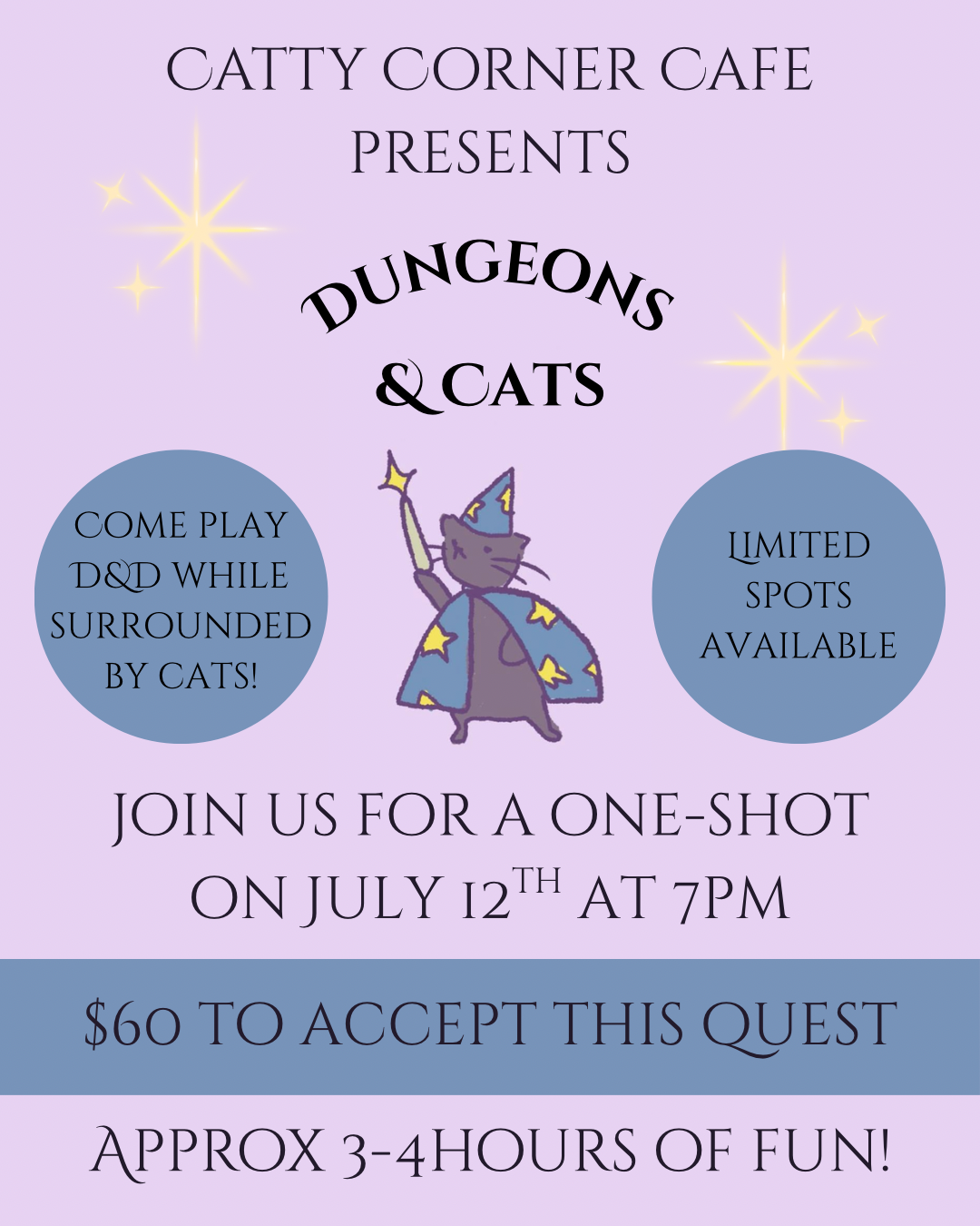 Dungeons and Cats | Catty Corner Cafe
