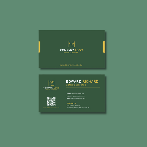 Visiting Card Design ( Front & Back) | Myperfectpack