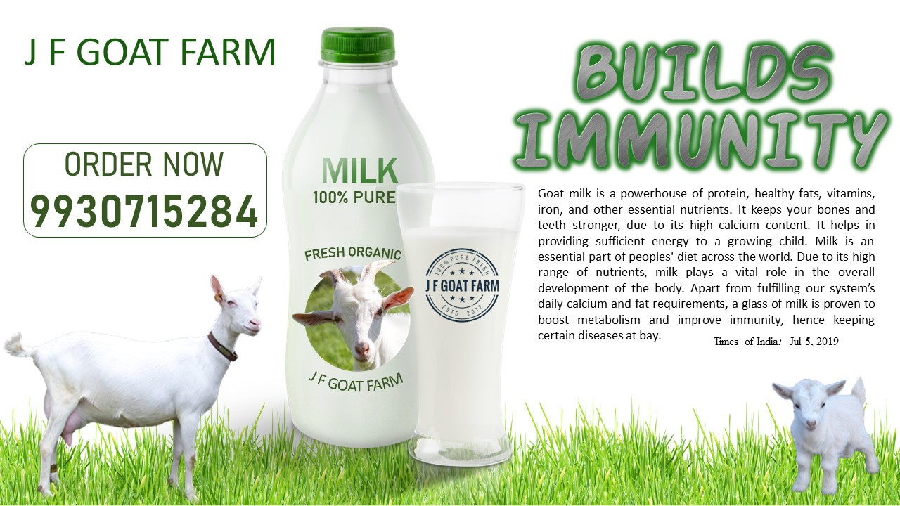 Home | J F GOAT FARM Fresh Organic Goat Milk
