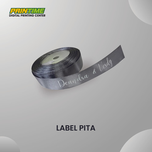 Label Pita - Printime Digital Printing (Semarang)