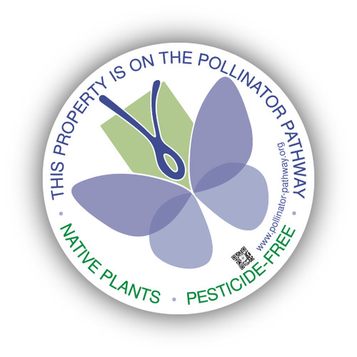 6" Pollinator Pathway Medallion Sign | Pollinator Pathway