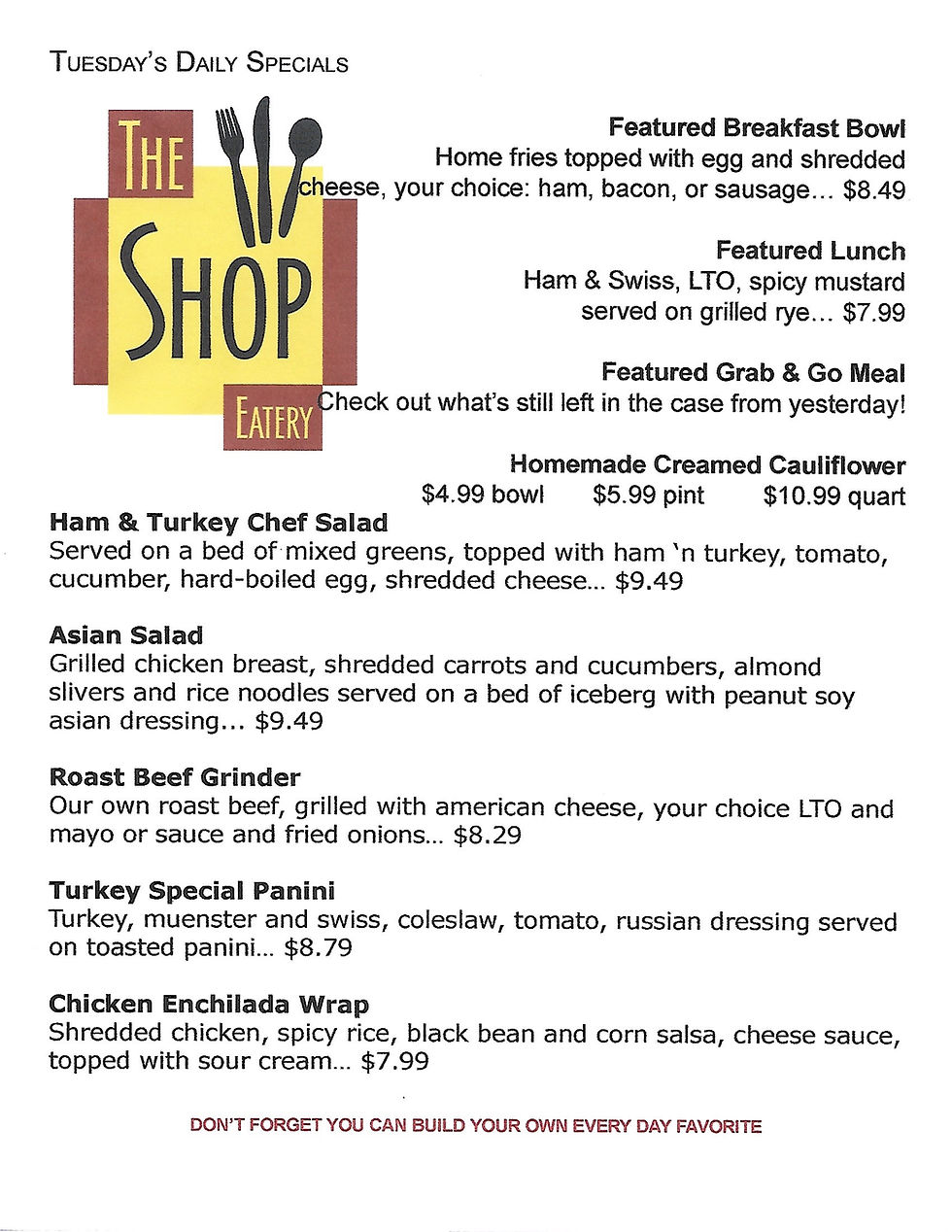 Tues 2 | theshopmainstreet