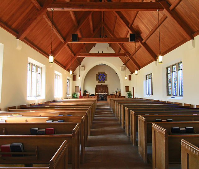 methodist church inside