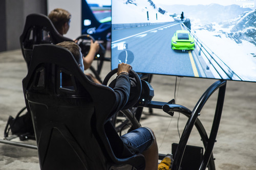 Race Car Simulator Rental | It's Your Day Studio