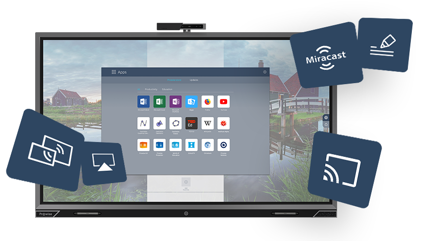 Prowise Touchscreen kaufen Schweiz | SCS Computer Systems AG | 55-98" 4K