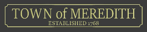 Town of Meredith | Meredith Bay Signs